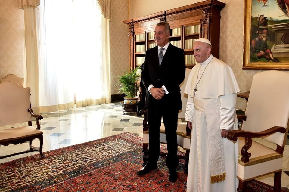 Đukanović nakon posjete Vatikanu: Papa Franjo namjerava da p