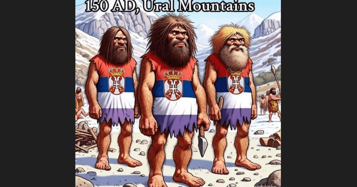 Rijetka fotografija prvih ljudi po Jovanu Deretiću